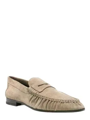 Tagliatore Gathered Detail Loafers - Neutrals