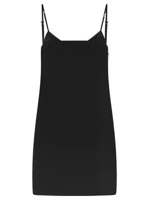 Dsquared2 Embellished Slip Mini Dress - Black
