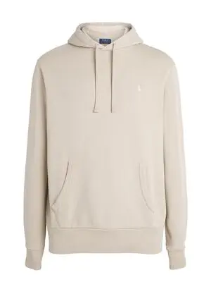 Polo Ralph Lauren Cotton Loopback Fleece Polo Pony Hoodie - Grey