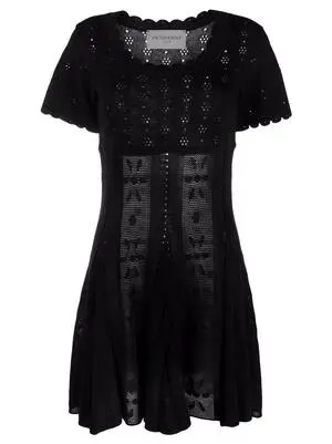 Viktor & Rolf Short-sleeved Mini Dress - Black