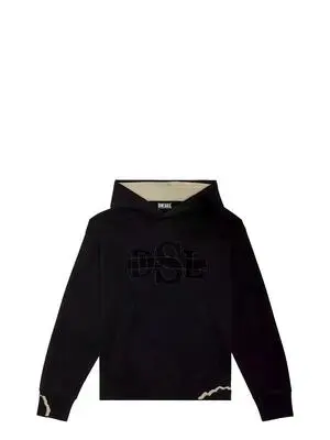 DIESEL® Long-sleeve Hoodie - Black