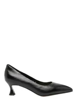SERGIO MORETTI FIRENZE Pointed-toe Hourglass-heel Pumps - Black