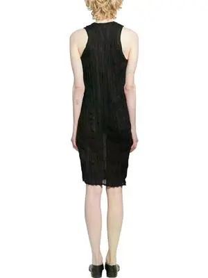 TOTEME Crinkled Tank Dress - Black