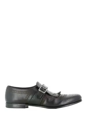 Church's Shanghai Brogue Monk Shoes - Black