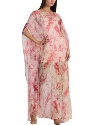 Alice + Olivia Floral-print Maxi Dress - Pink