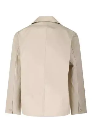ROY ROGER'S Logo-patch Jacket - Neutrals