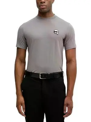 Karl Lagerfeld K/ikonik Short-sleeve T-shirt - Grey
