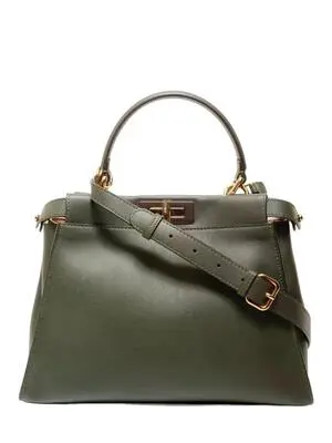 Fendi Peekaboo Tote Bag - Green