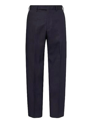Paul Smith Regular-fit Linen Trousers - Blue
