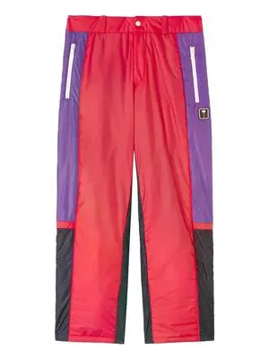 Palm Angels Thunderbolt Colour-block Ski Trousers - Red
