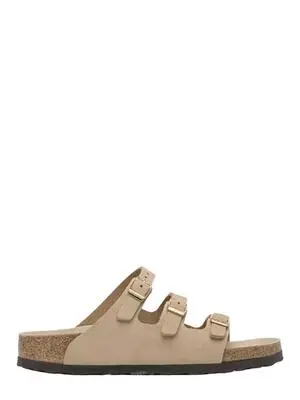 BIRKENSTOCK Florida Buckle Strap Sandals - Neutrals