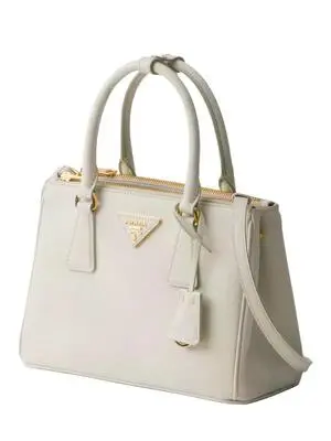Prada Galleria Small Saffiano Leather Bag - Neutrals