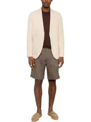 John Smedley Lorca Fine-knit T-shirt - Brown