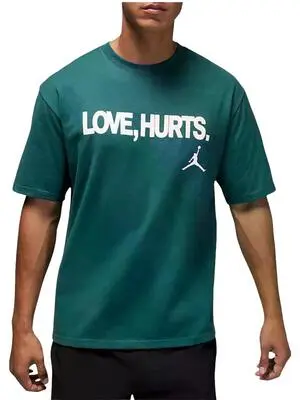 JORDAN X Jalen Hurts Jumpman Slogan-print T-shirt - Green