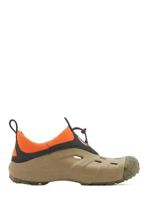 CROCS Perforated Drawstring Sneakers - Neutrals