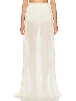 AYA MUSE Palli Maxi Skirt - Ivory