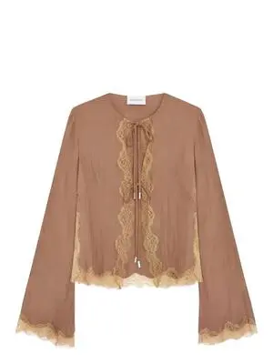 16Arlington Filipa Cardigan - Brown