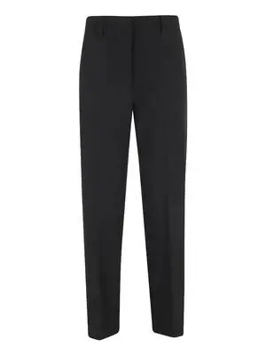 Seventy Pressed-crease Tailored Trousers - Black