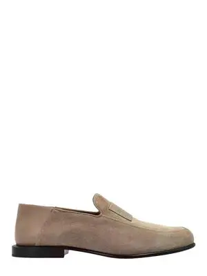 Givenchy Suede Loafers - Neutrals