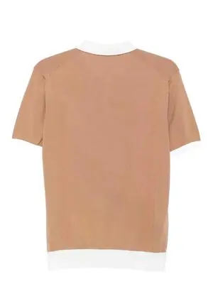 Peuterey Rolle Colourblock Short-sleeve Polo Shirt - Neutrals