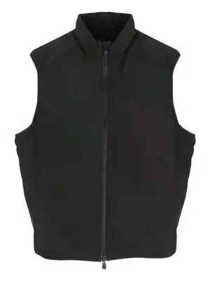 SAVE THE DUCK High-neck Zip-up Gilet - Black