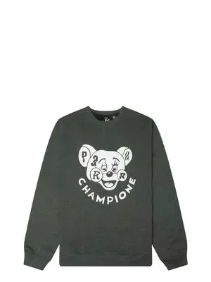 PARRA Tired Champione Sweatshirt - Green