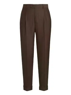 BRUNELLO CUCINELLI Brunello Cucinelli Virgin Wool And Cashmere Pleated Trousers