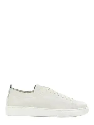 HENDERSON BARACCO Lidia Pebbled-leather Sneakers - Neutrals