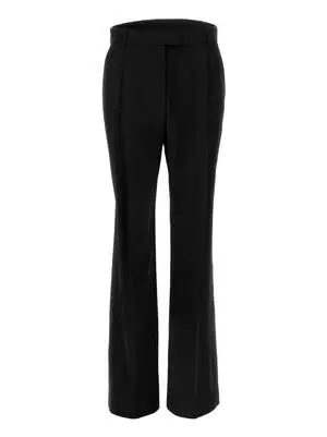 Attico Wool Trousers - Black