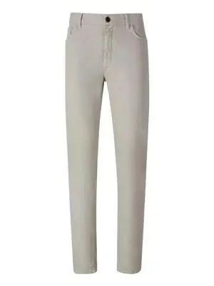 Zegna Slim-fit Jeans - Neutrals