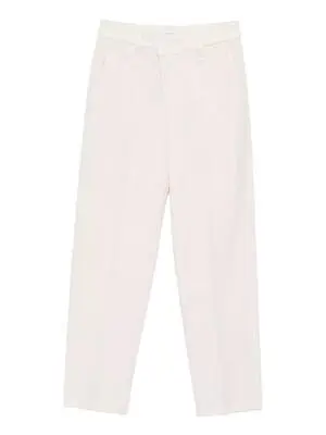 Brunello Cucinelli Straight-leg Twill Trousers - Neutrals