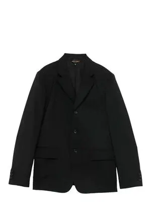 Comme Des Garçons Single-breasted Blazer - Black