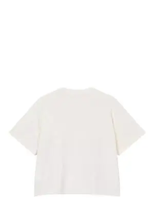 STUDIO TOMBOY Graphic Print Cotton T-shirt - Neutrals