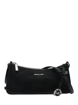 Michael Kors Zadie Logo Charm Crossbody Bag - Black