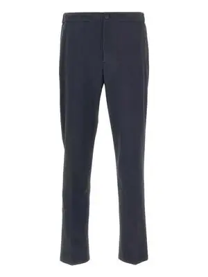 BOSS Drawstring Waist Trousers - Blue
