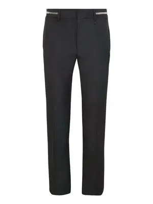 Givenchy Logo Embellishment Trousers - Black