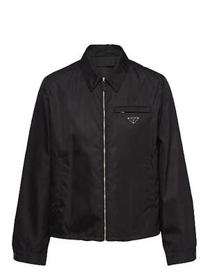 Prada Re-nylon Blouson Jacket - Black