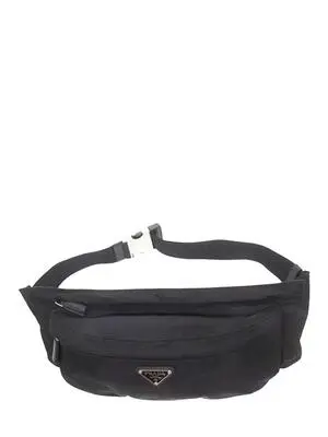 Prada 2013-2025 Tessuto Belt Bag - Black