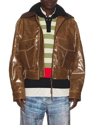 Andersson Bell Mikoos 26 Bomber Jacket - Brown