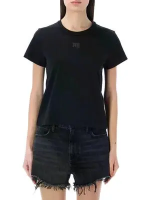 Alexander Wang Logo-detail T-shirt - Black