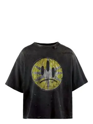 LOSTSHDWS Frown Graphic-print T-shirt