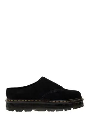 Dr. Martens Zebzag Anywair Suede Mules - Black