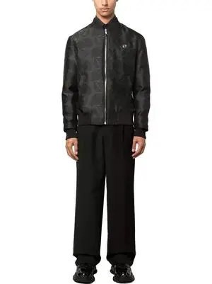 PHILIPP PLEIN Philipp Plein Graphic Print Acetate Bomber Jacket
