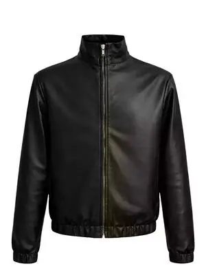 FRANZESE COLLECTION Reversible Bomber Jacket - Black