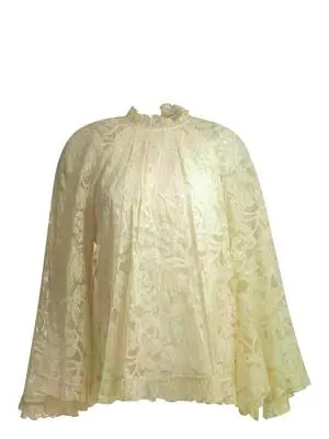 ZIMMERMANN ZIMMERMANN Carousel Ruffled Lace Blouse