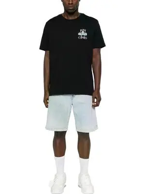 Iceberg Logo-print Cotton T-shirt - Black