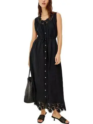 Rails Lorina Maxi Dress - Black