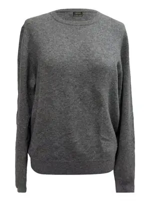 Ermenegildo Zegna Knitted Crew Neck Sweater - Grey