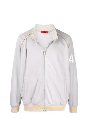 424 Zipped Track Jacket - Neutrals