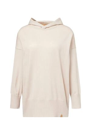 NOW YOU LIVE Merino Wool Hoodie - Shell